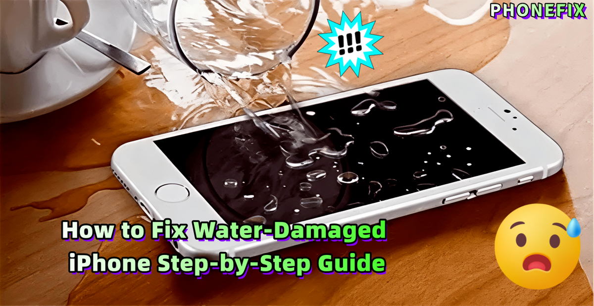 How to Fix Water-Damaged iPhone Step-by-Step Guide