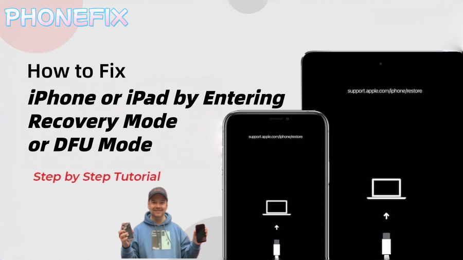 How to Fix Your iPhone or iPad by Entering Recovery Mode or DFU Mode