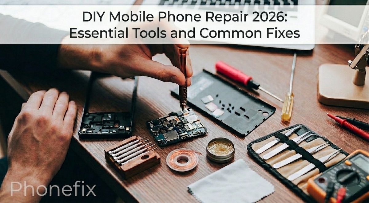 DIY Mobile Phone Repair 2026: Essential | CHINA PHONEFIX SHOP Team