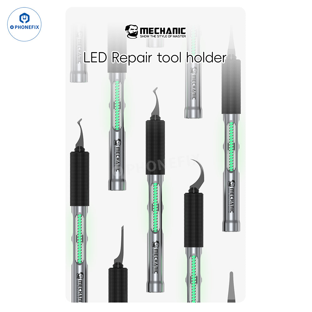 MECHANIC Assassin 5 Degumming Blade Set LED Knife Handle Kit