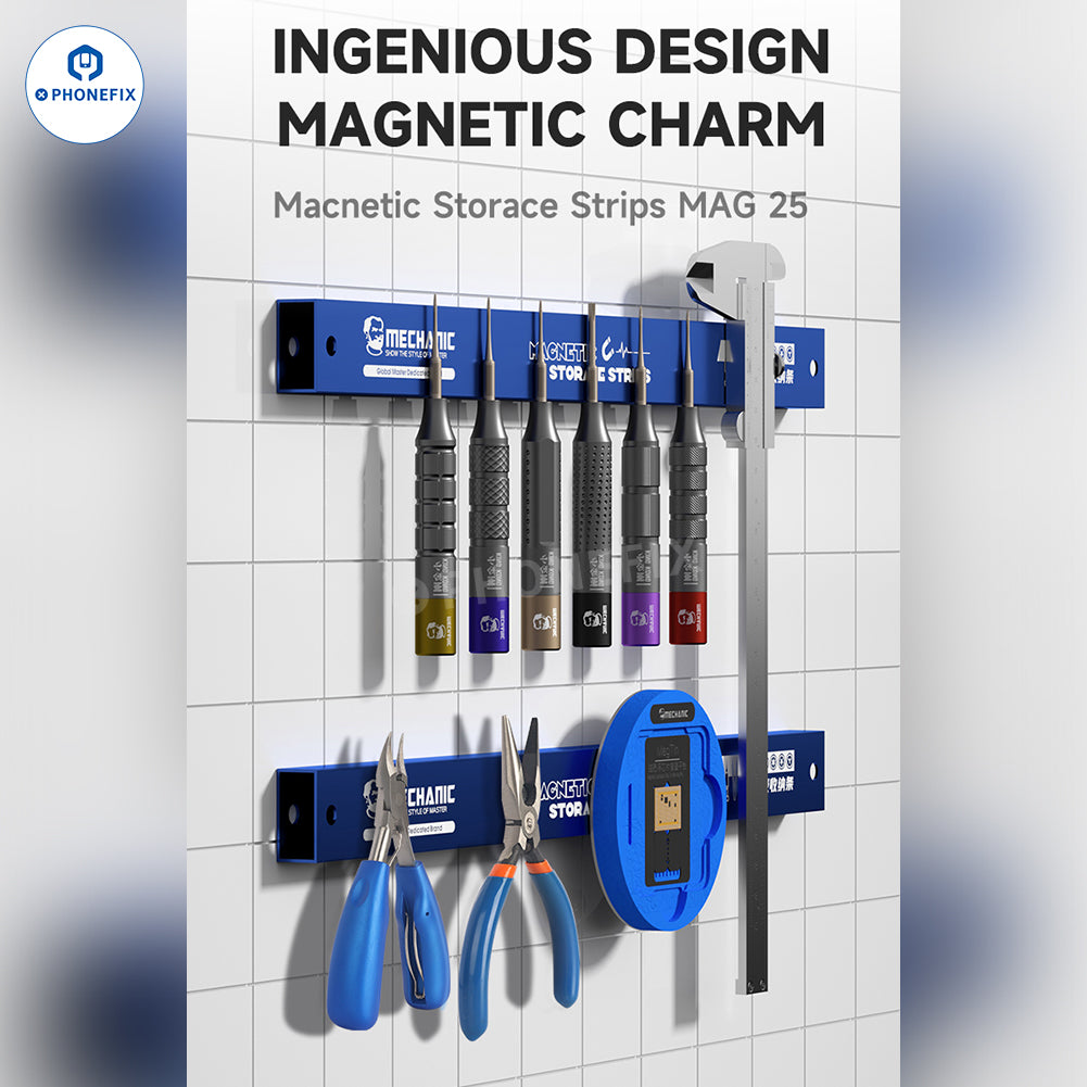 MECHANIC MAG 25 Powerful Magnetic Storage Strip Tool Holder