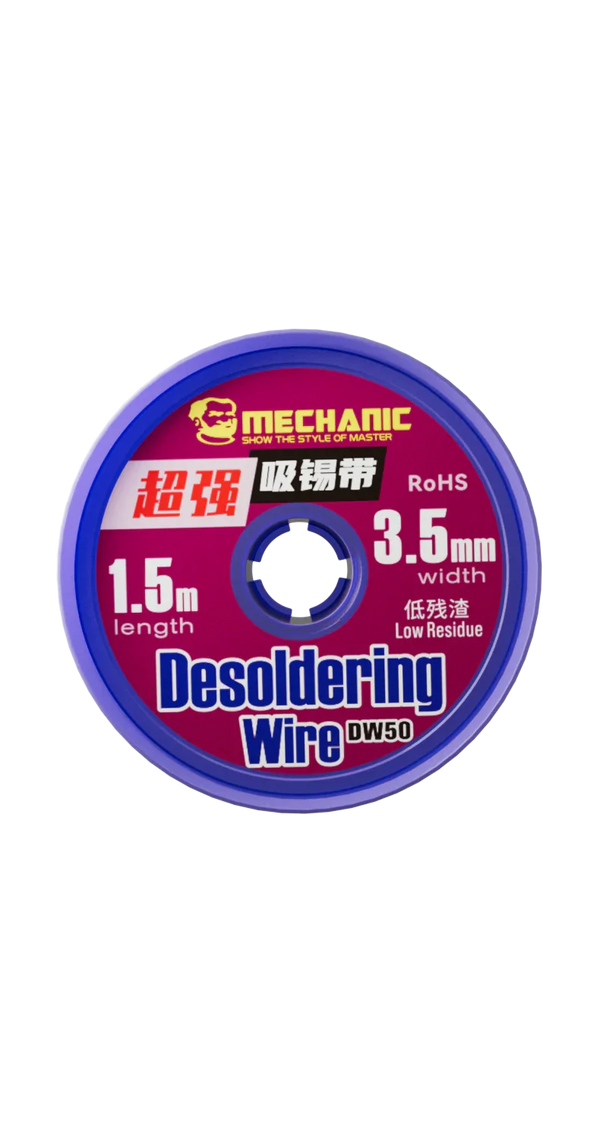 MECHANIC R300 DW50 Solder Wick Remover Desoldering Wire | CHINA ...