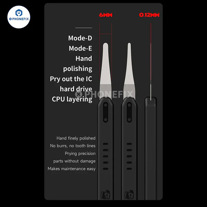 MECHANIC Quick Edge 7 Integrated Blade Set IC Prying Glue Removal