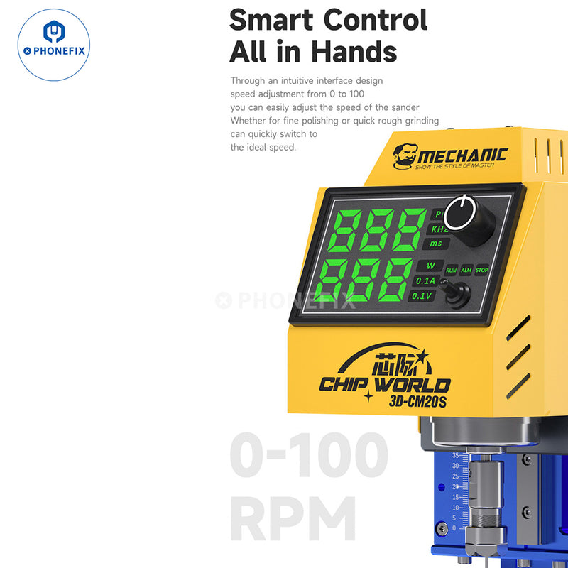Mechanic 3D-CM20S Chip Grinding Machine Phone PCB IC Grinder