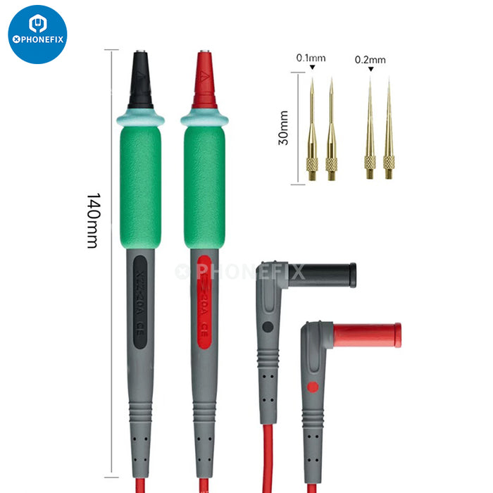 XZZ 20A Universal Test Leads Probe Extra Tip Multimeter Pen