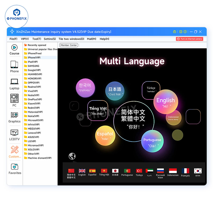 Online Drawing XZZ Schematic Diagrams Tool for Mobile Phone Repair