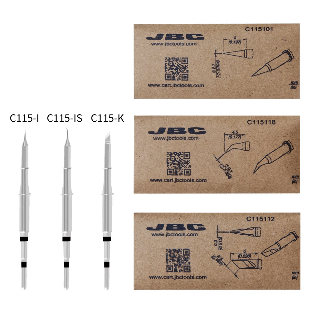 JBC C115 Series Soldering Tip For Sugon T115 Soldering Station