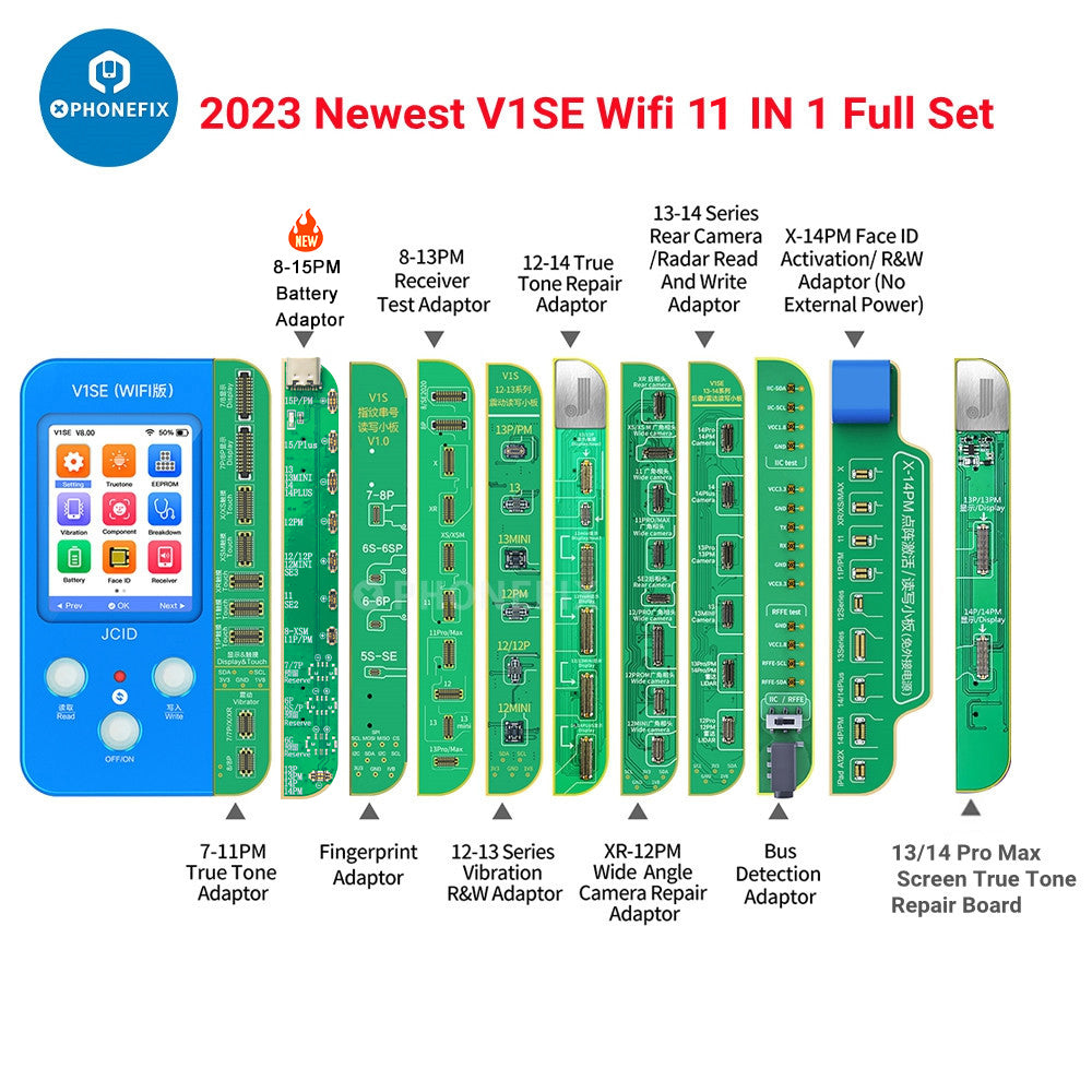 JC V1SE Programmer For iPhone Screen Battery Face ID Repair