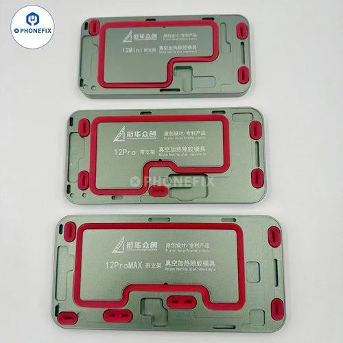 For iPhone 12-15 Pro Max Screen Vacuum Heating Glue Removal Mold