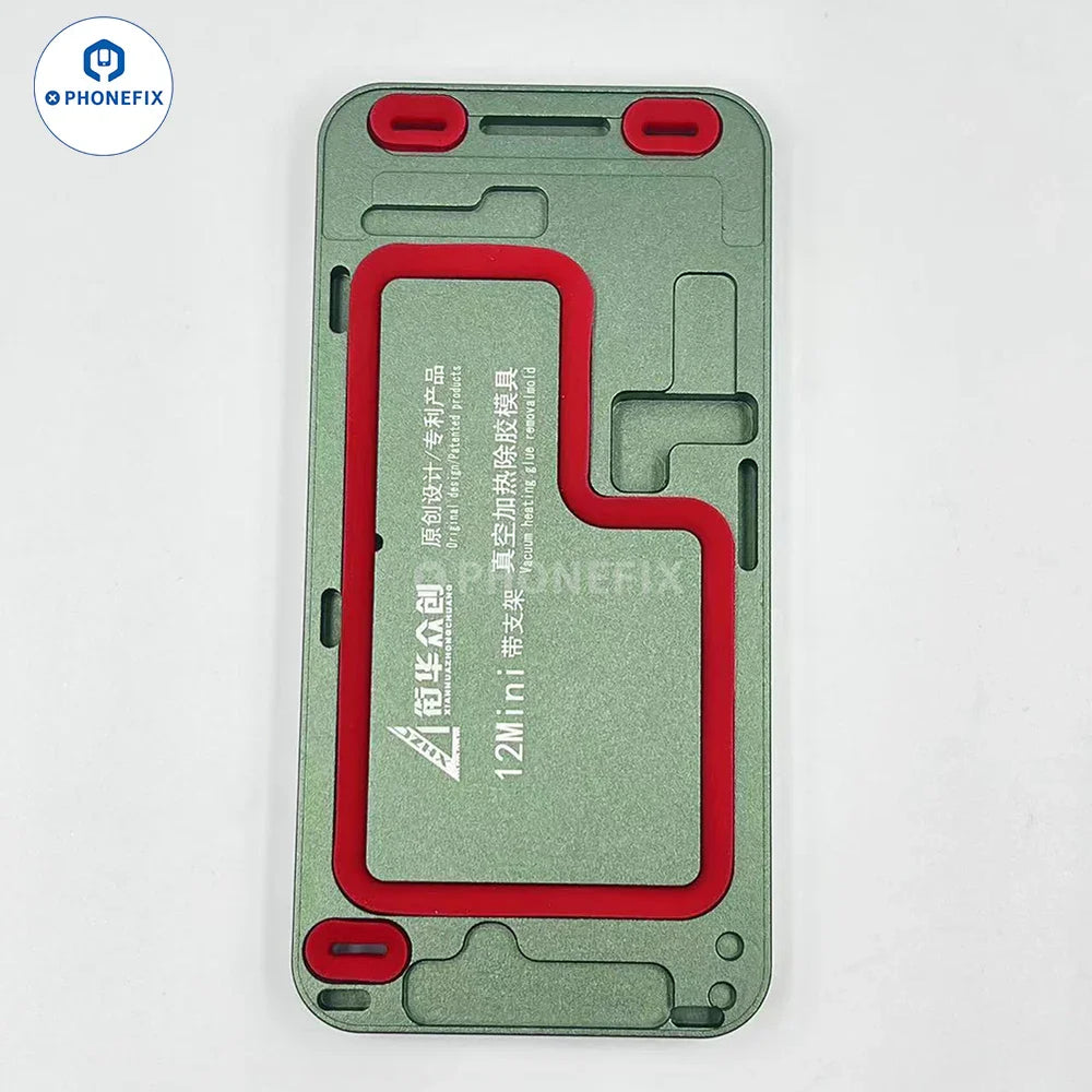 For iPhone 12-15 Pro Max Screen Vacuum Heating Glue Removal Mold