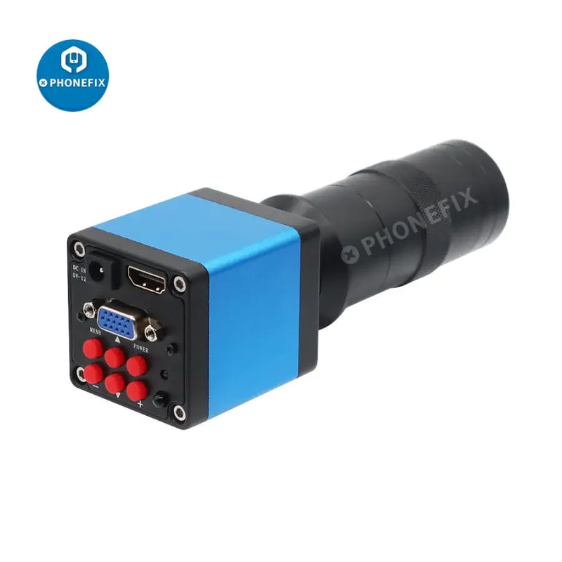 13MP HDMI VGA Camera 130X Lens 40LED Light For PCB Soldering