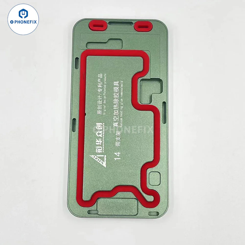 For iPhone 12-15 Pro Max Screen Vacuum Heating Glue Removal Mold
