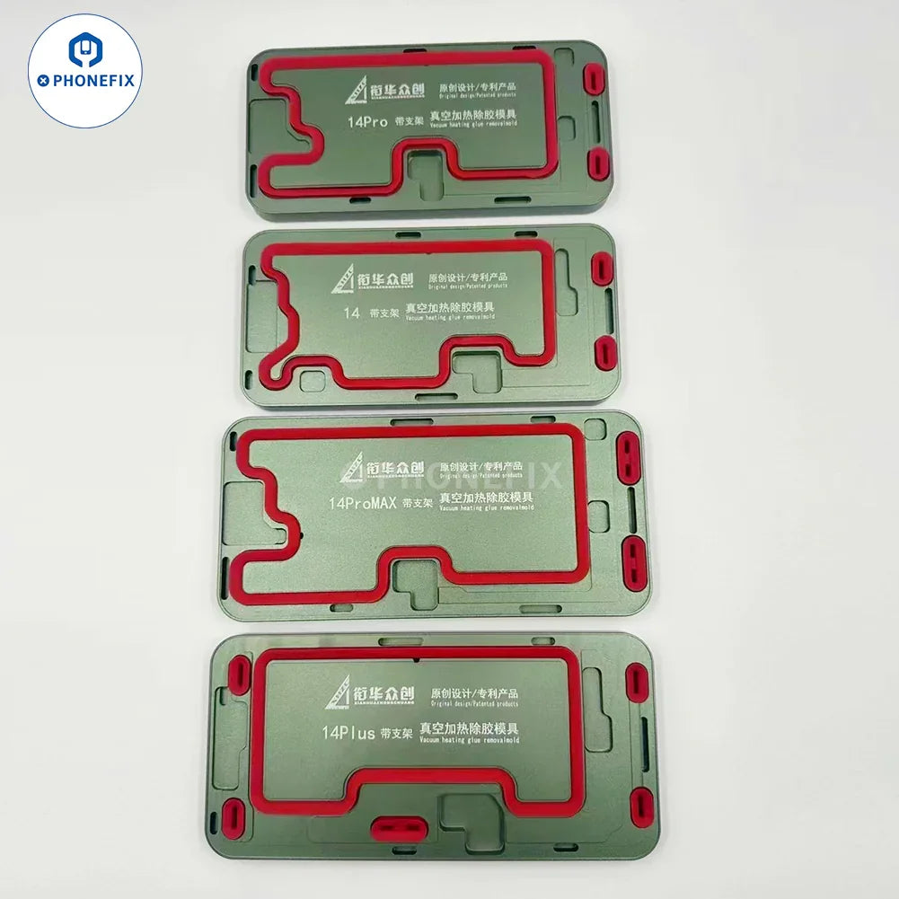 For iPhone 12-15 Pro Max Screen Vacuum Heating Glue Removal Mold