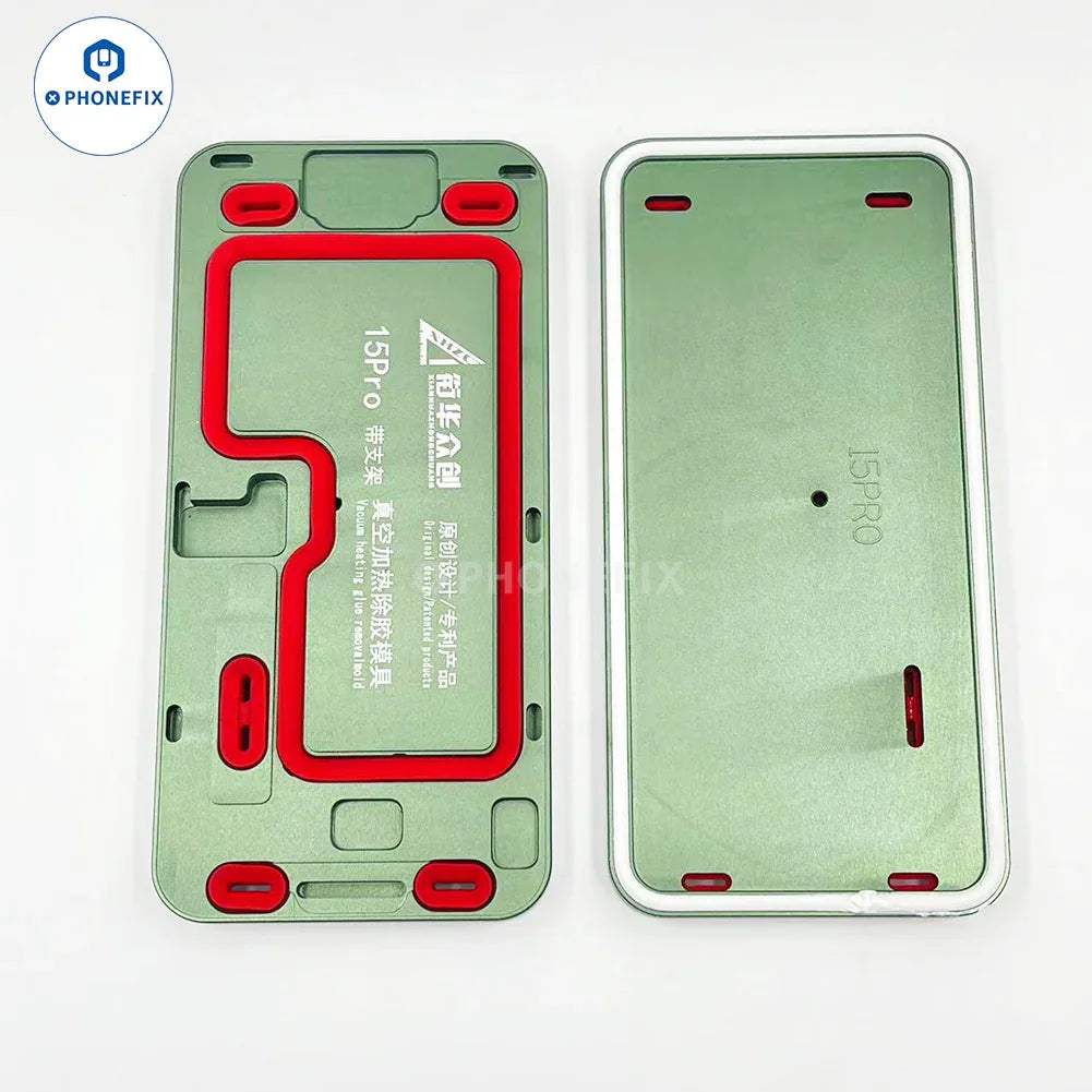 For iPhone 12-15 Pro Max Screen Vacuum Heating Glue Removal Mold