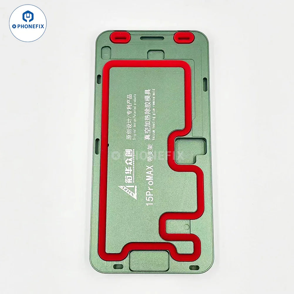 For iPhone 12-15 Pro Max Screen Vacuum Heating Glue Removal Mold