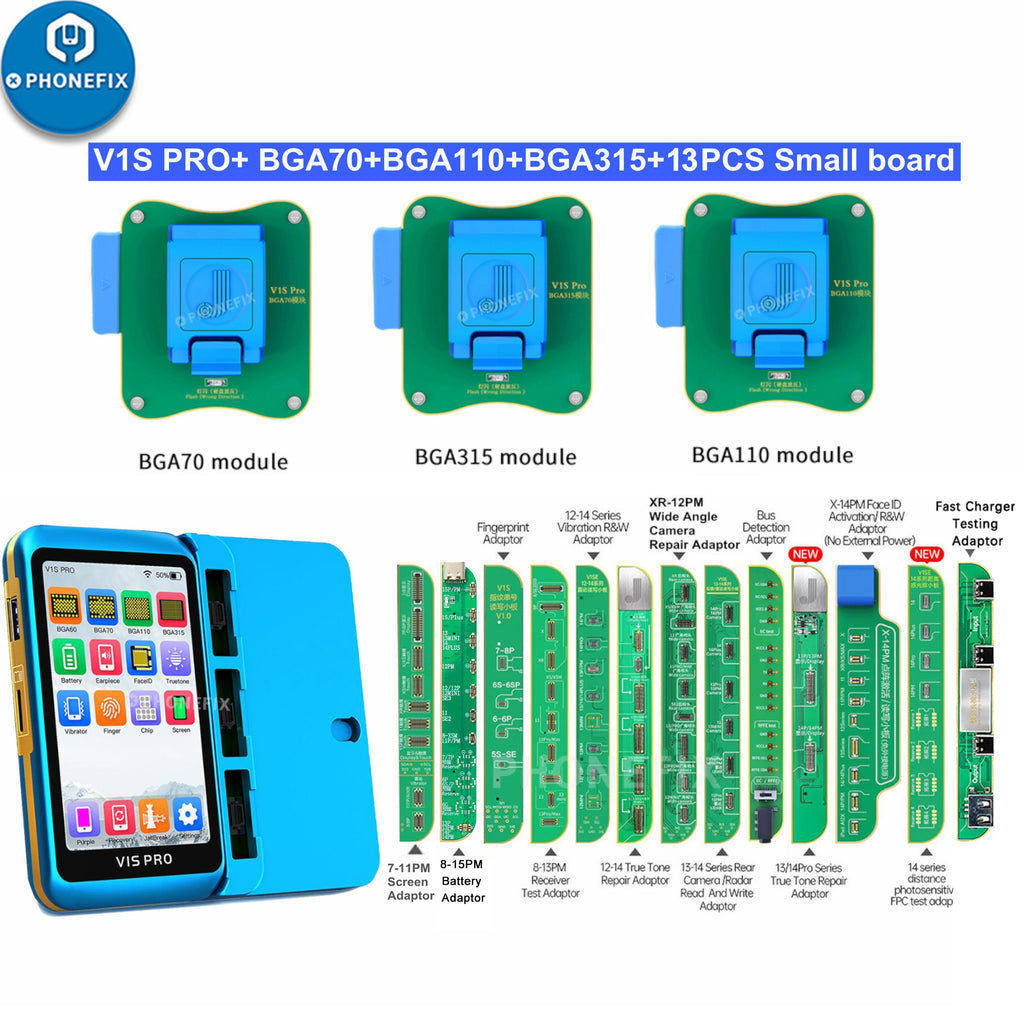 JCID V1S PRO Programmer BGA315 BGA110 BGA70 For iPhone iPad