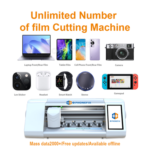 Mobile Screen Protector Cutting Machine | Precision Film Cutting Tool