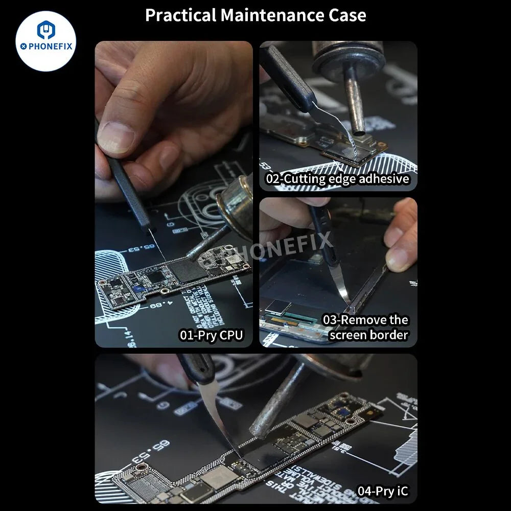 MECHANIC Quick Edge 7 Integrated Blade Set IC Prying Glue Removal