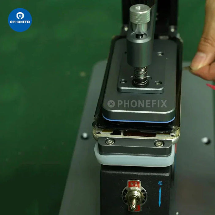Semi-automatic Phone Flat Curved Screen Separator Frame Separating