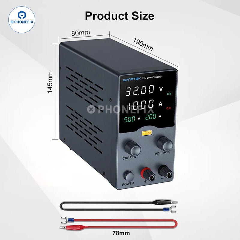 Wanptek GA Series Adjustable DC Voltage Regulator Digital Power Supply