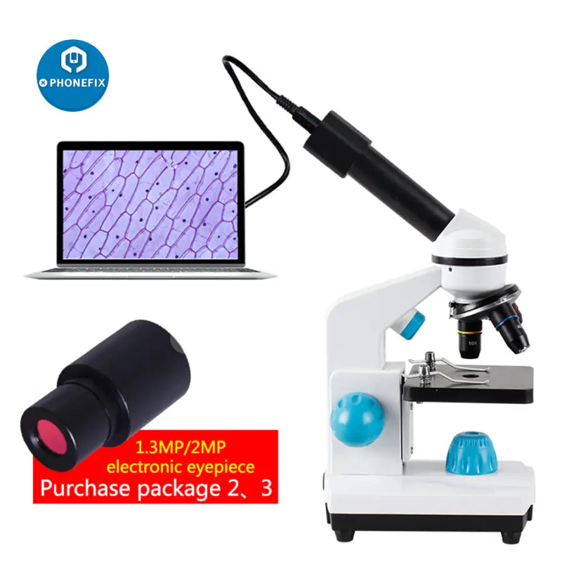 2000x Zoom Biological HD Microscope For Student Laboratory Education