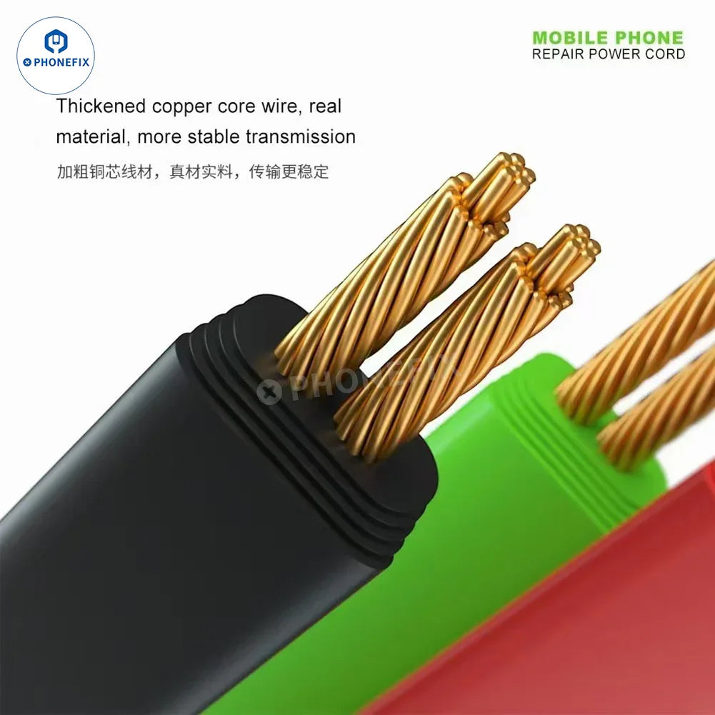 MIJING DY-11 Phone Repair Power Cable for iPhone 8-16 iOS Android