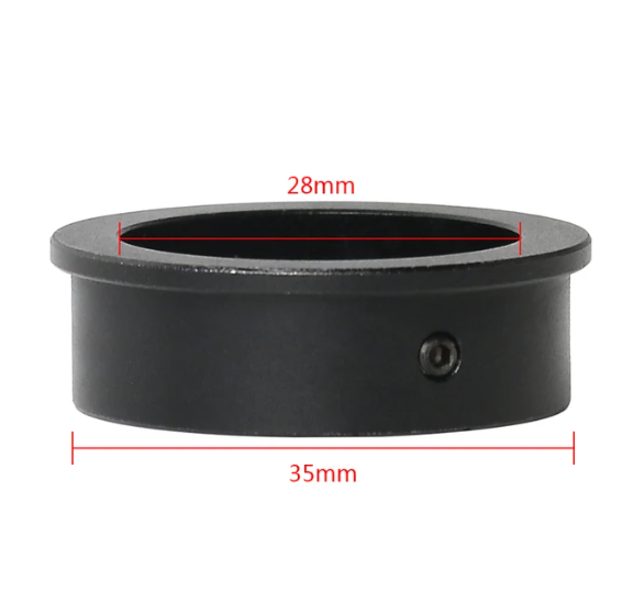 35/40/50/76mm C-Mount Lens Adapter Ring For Microscope Camera