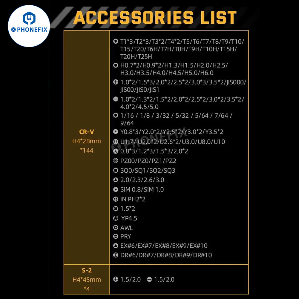 JAKEMY JM-8192 180 IN 1 Precision Screwdriver Repair Tool Kit