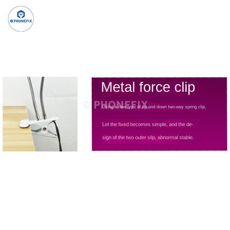 5V USB LED Curing Light Shadowless UV Glue Curing Dual Tube Lamp