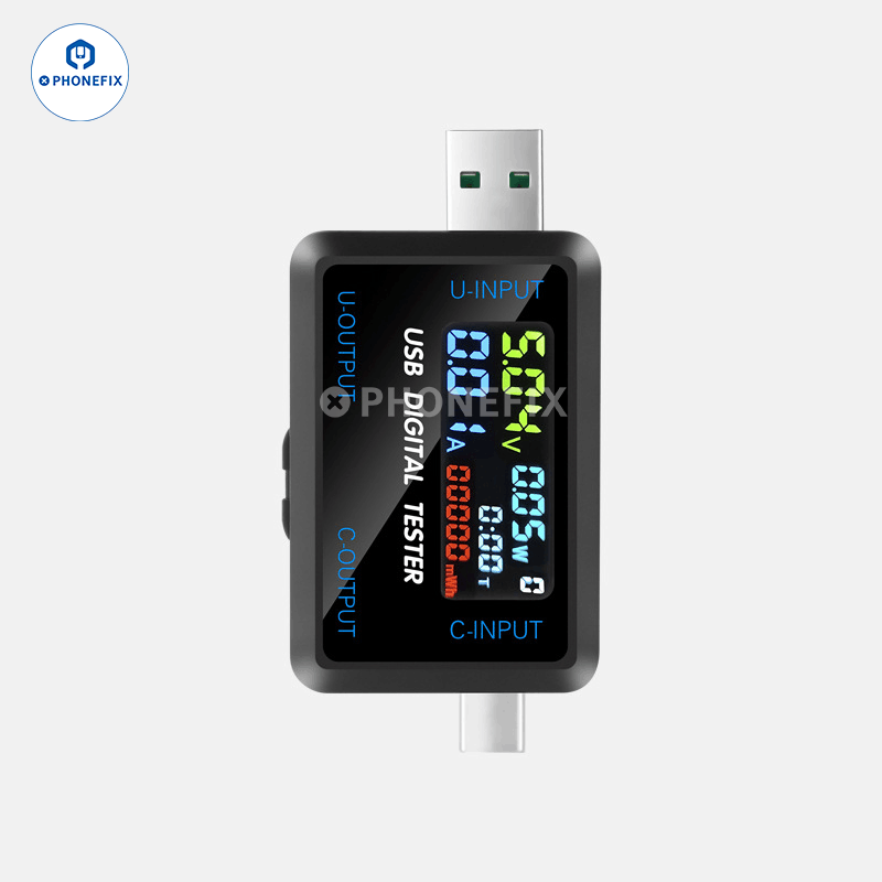 USB Type-C Digital Tester Voltage Current Charger Detector