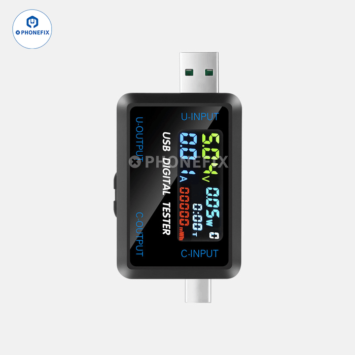 USB Type-C Digital Tester Voltage Current Charger Detector