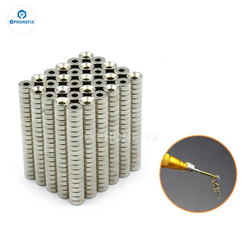 Round Magnet With Hole Screwdriver Magnetizer Magnetic Ring