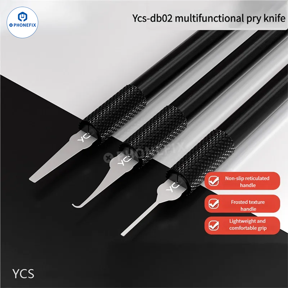 YCS DB02 Spudger Blade Set for Phone CPU Nand IC Glue Removal