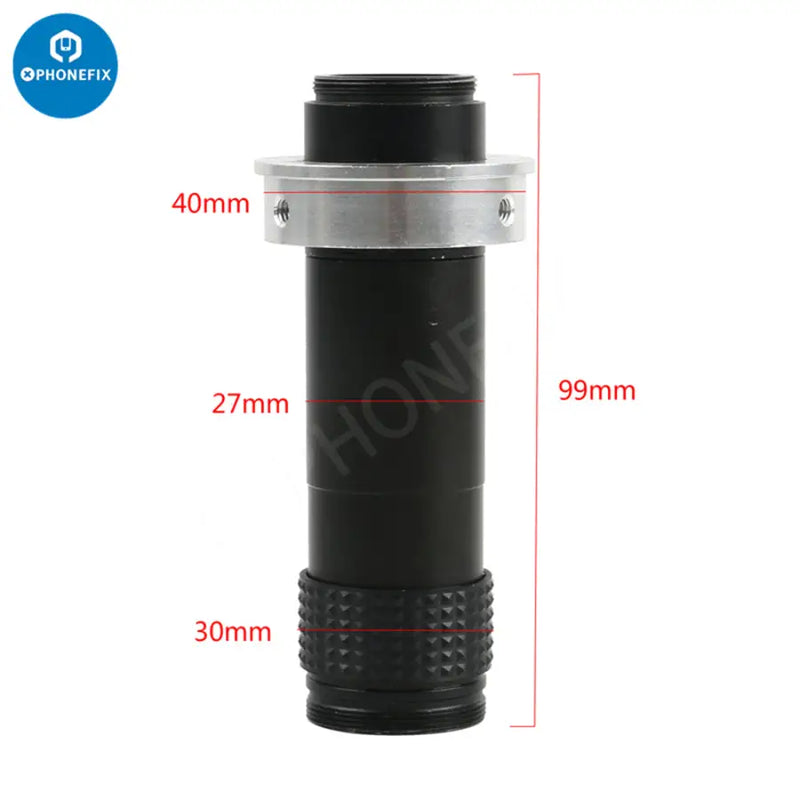 48MP 4K Industrial Digital Microscope Camera Set with 130X Lens