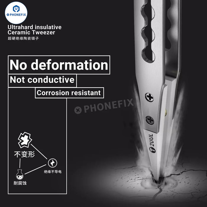 2UUL TW31 Ceramic Tweezers IC Component Disassembly Pickup Tool | CHINA ...