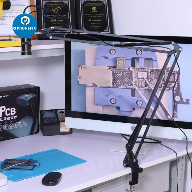 4K HDMI VGA Digital Video Microscope Camera For Network Direct Seeding