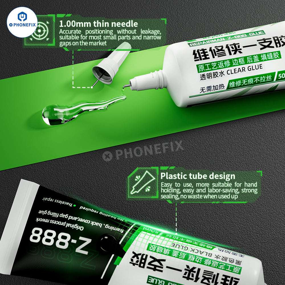 Repairman Z-888 Z-999 Glue Phone Frame Back Cover Caulking Adhesive