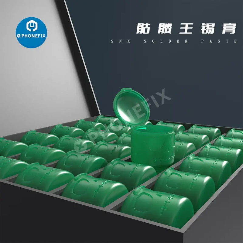 2UUL Red Skull Solder Paste Flux Soldering Repair 148℃ 183℃ 199℃ 50g