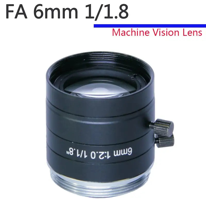 5MP 1/1.8Inch fixed-focal lenses machine vision Industrial Manual Iris