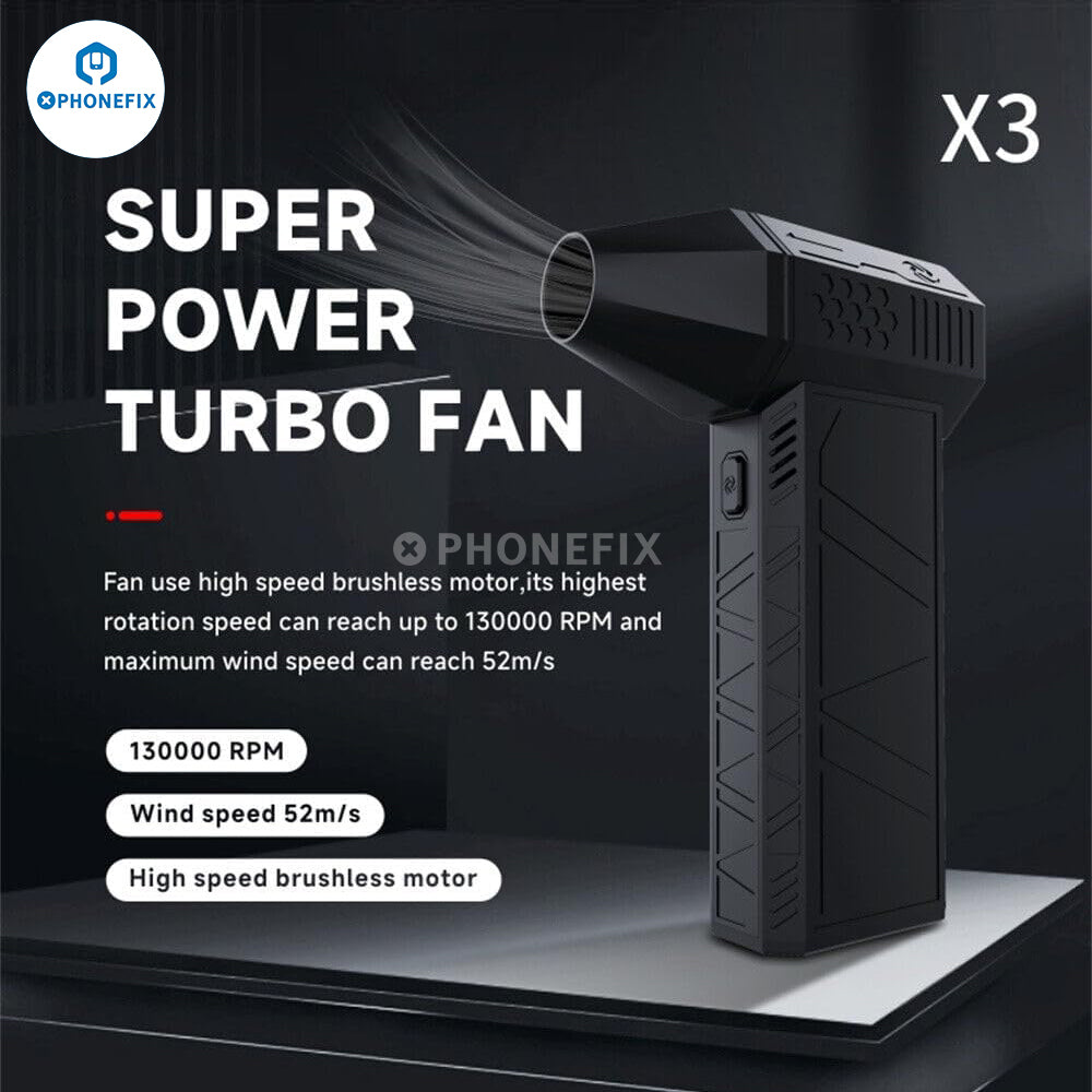 Super Power Turbo Fan Mini Blower Violent Fan 130,000 RPM