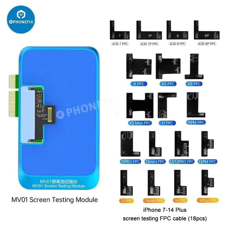 JCID MV01 Screen Testing Module For iPhone Samsung Android Phones