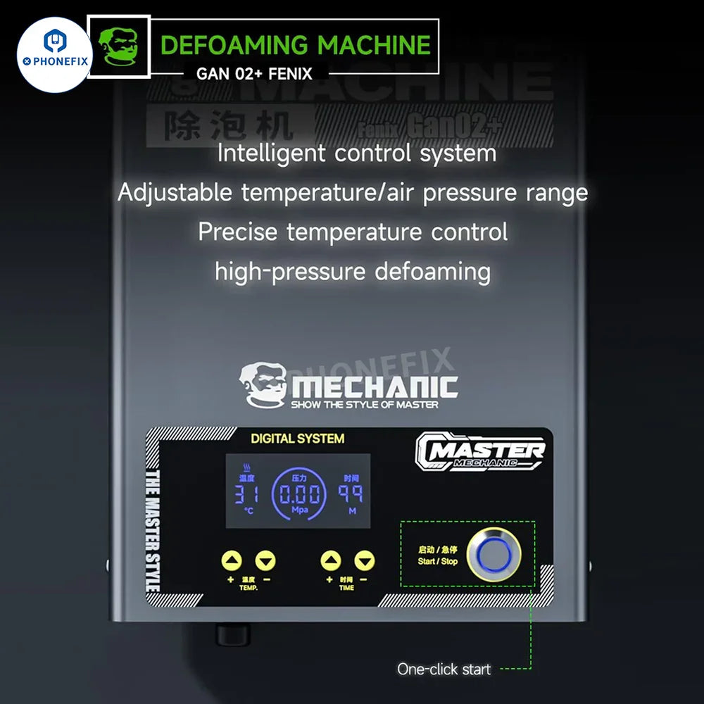 Mechanic GAN-02 Fenix Screen Bubble Remover Defoaming Machine