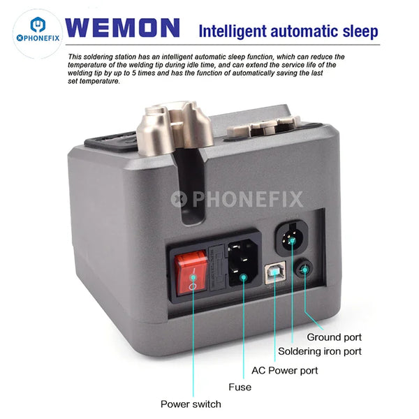 WEMON T31 Soldering Station Compatible C115 C210 C245 Iron Tip | CHINA ...