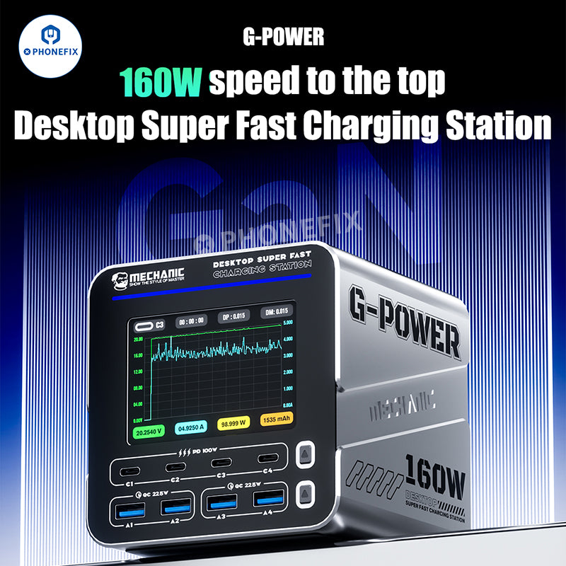 MECHANIC G-POWER 160W Desktop Fast Charging Station