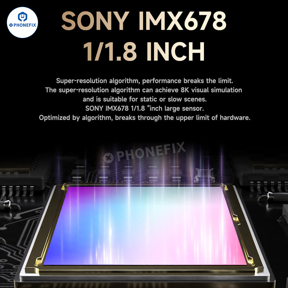 MECHANIC MOS-8K Microscope Camera 8K 4K HDMI USB Output