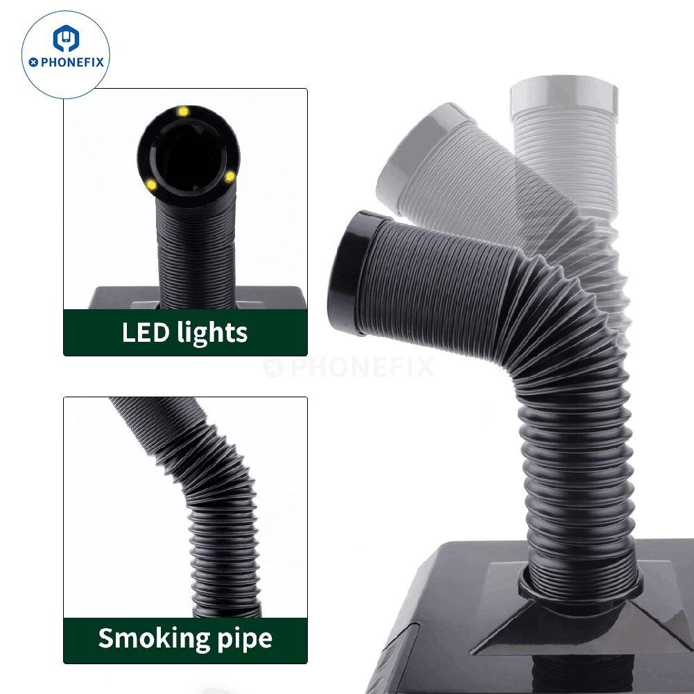 Premium Solder Fume Extractor | Compact Desktop Smoke Absorber