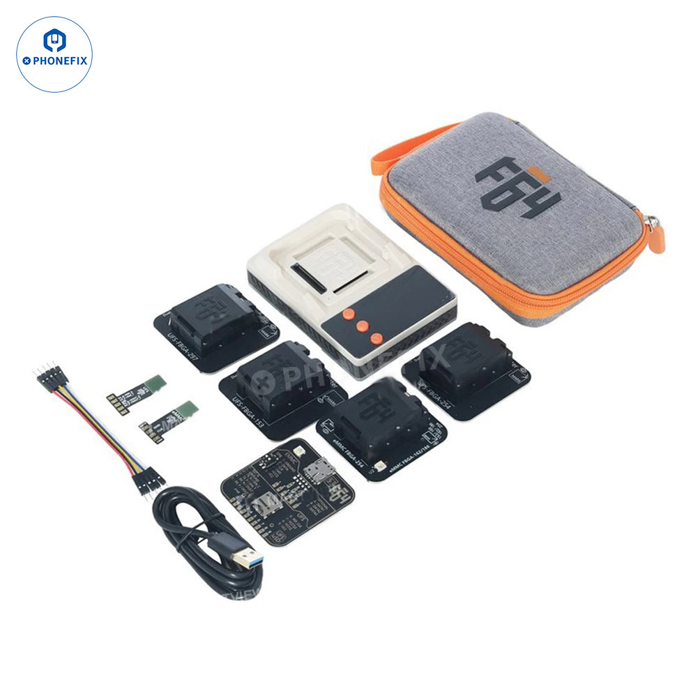 Flash F64 Ultra NAND Programmer for UFS eMMC MicroSD Nano Memory Card