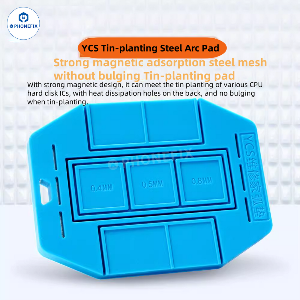 YCS Tin Planting ARC Pad BGA IC Soldering Heat-resistant Mat