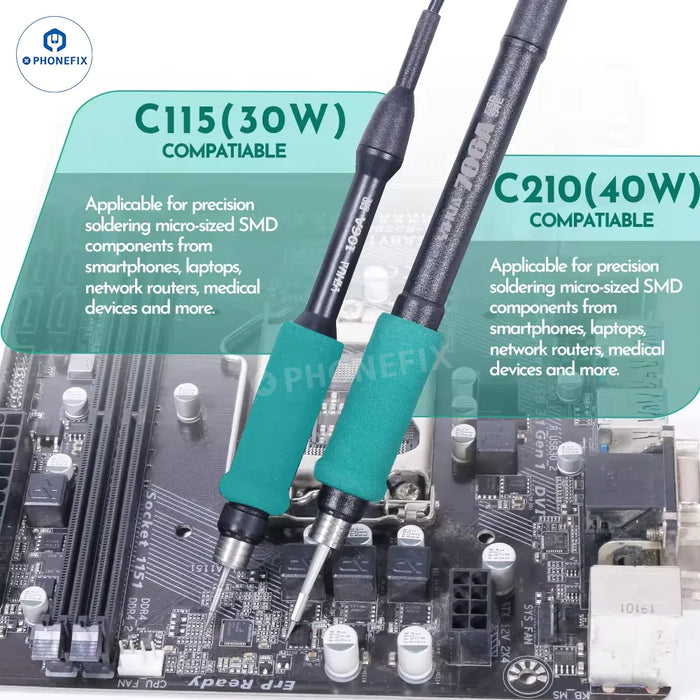 YIHUA 982-III C210 C115 Soldering Iron Station Two-hand Clamp | CHINA ...