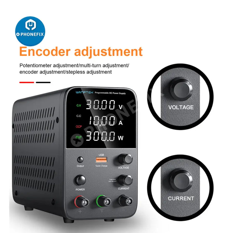 Adjustable Lab Bench Stabilized DC Power Supply Voltage Regulator Swit